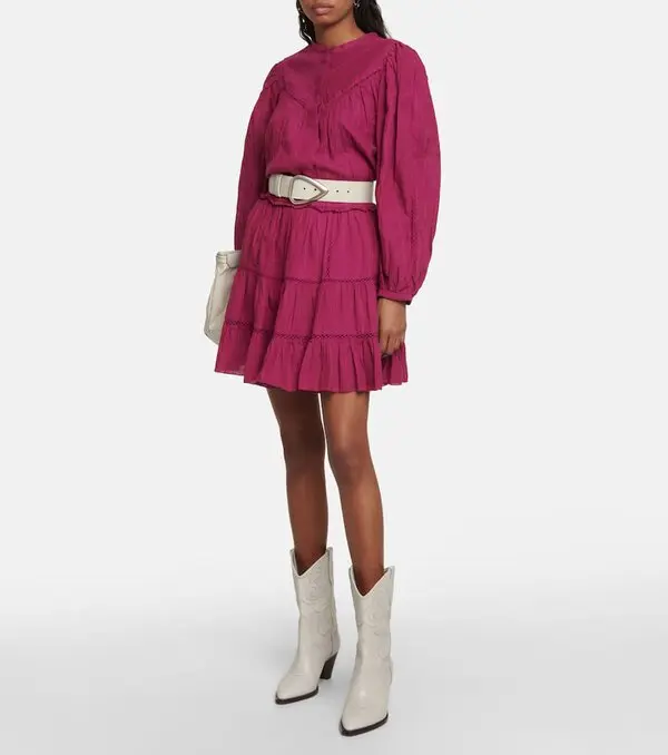 MARANT ETOILE Leonard Cotton-blend Shirt