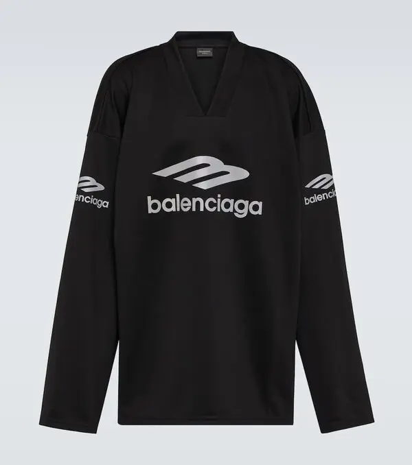 Balenciaga 3b Sports Icon Oversized Top