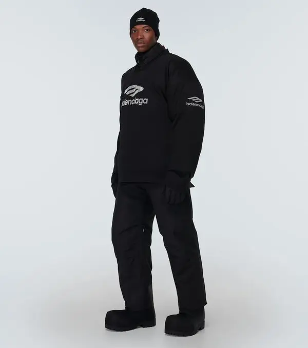 Balenciaga 3b Sports Icon Oversized Top