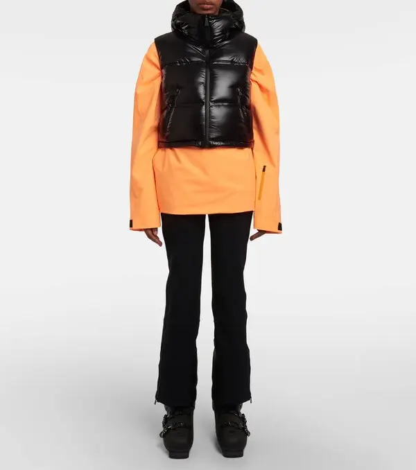 Aztech Mountain Snowbird Cropped Down Vest