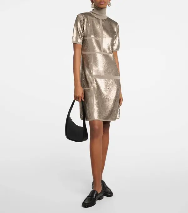 JOSEPH Sequined Mini Dress