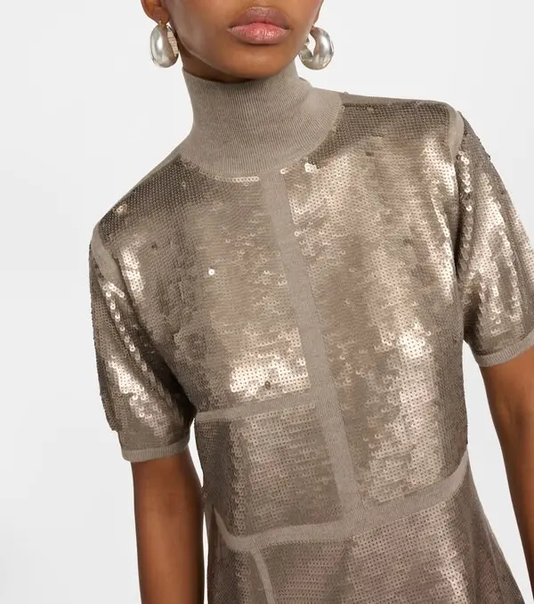 JOSEPH Sequined Mini Dress
