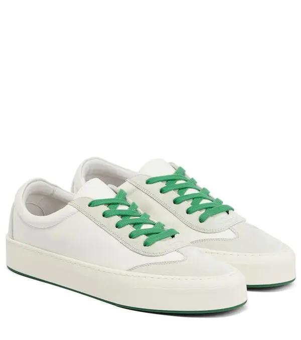 THE ROW Marley Leather Sneakers