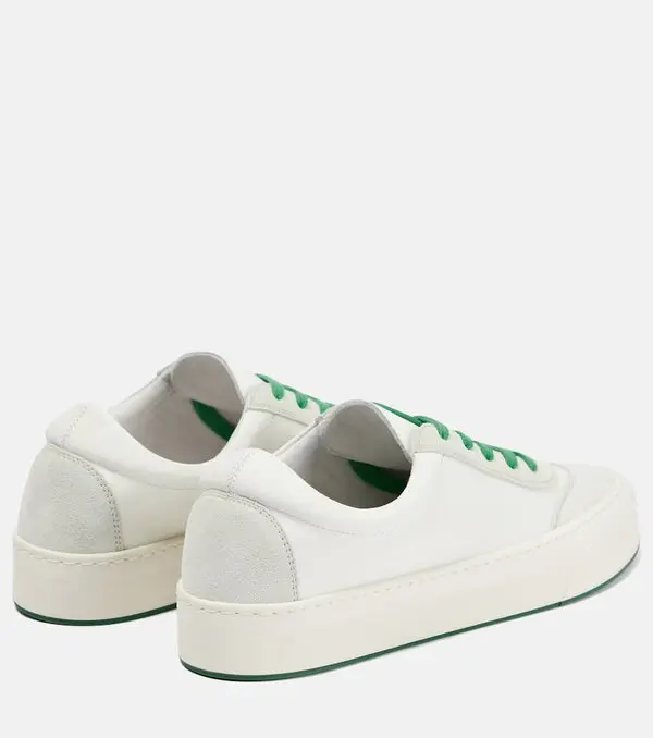 THE ROW Marley Leather Sneakers