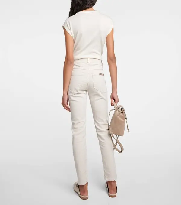 Brunello Cucinelli Mid-rise Slim Jeans