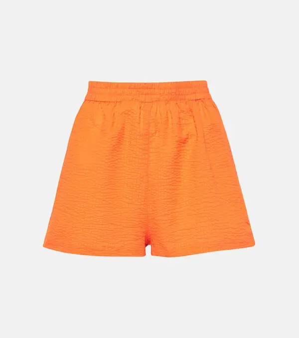 Jade Swim Mika Cotton Shorts - Orange