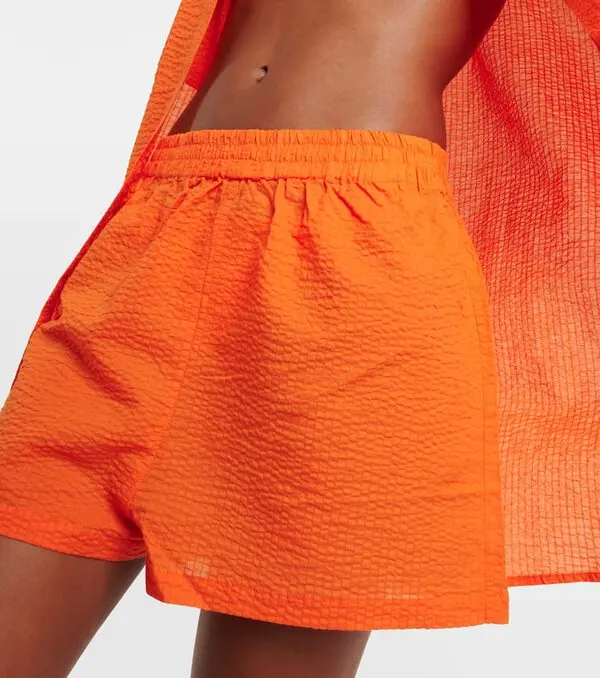 Jade Swim Mika Cotton Shorts - Orange