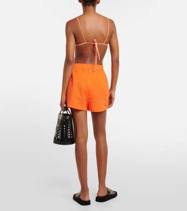 Jade Swim Mika Cotton Shorts - Orange