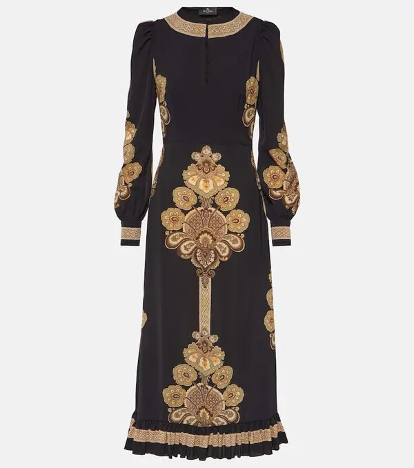 Etro Floral Maxi Dress