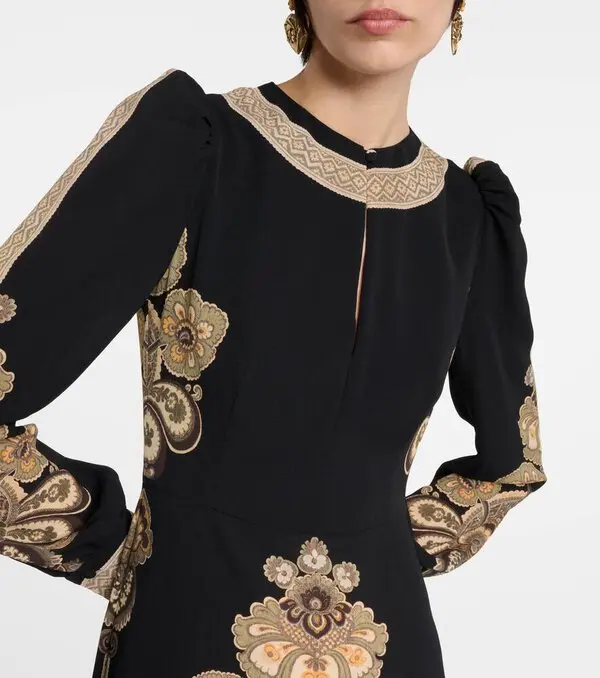 Etro Floral Maxi Dress