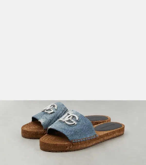 Dolce & Gabbana Dg Canvas Espadrilles