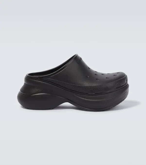 Balenciaga X Crocs Platform Slides
