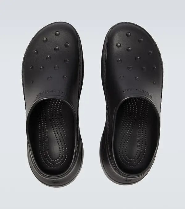 Balenciaga X Crocs Platform Slides