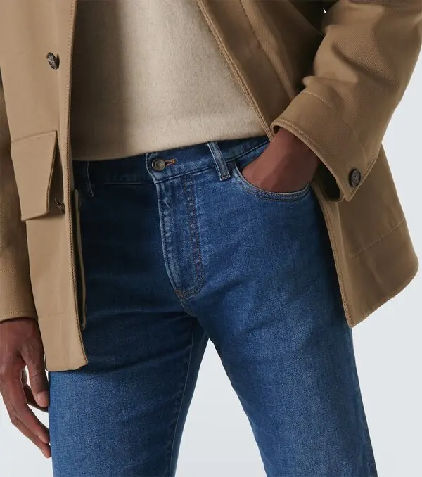 Loro Piana Quarona Slim Fit Jeans