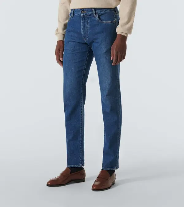 Loro Piana Quarona Slim Fit Jeans