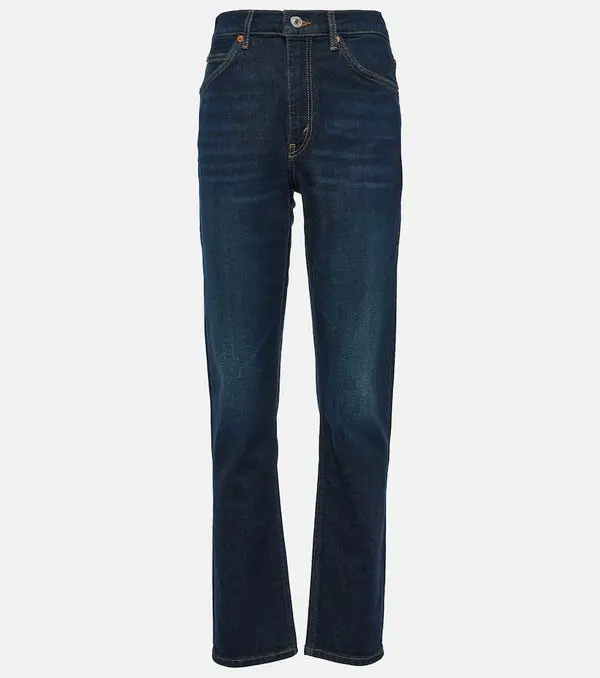 RE/DONE 70s High-rise Straight Leg Jeans