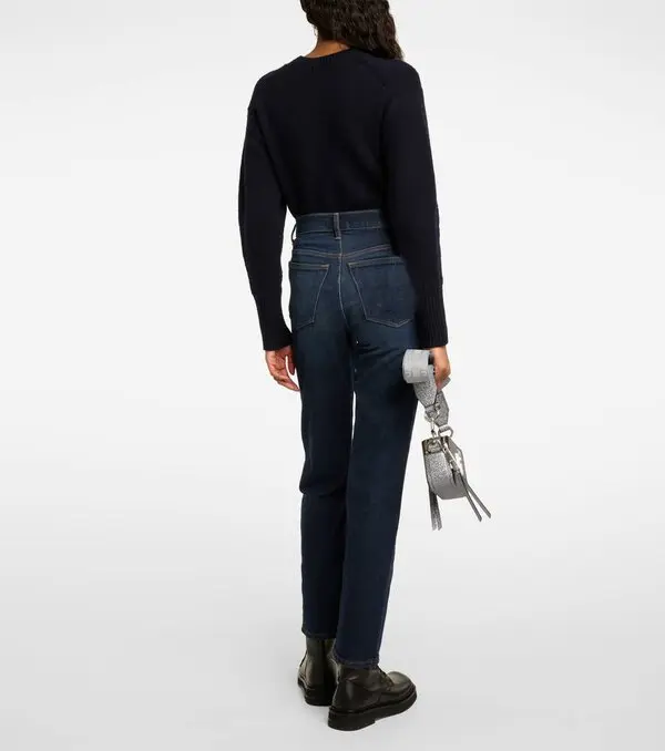 RE/DONE 70s High-rise Straight Leg Jeans
