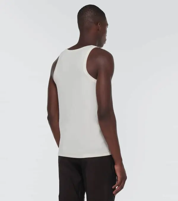 TOM FORD Ribbed-knit Jersey Tank Top