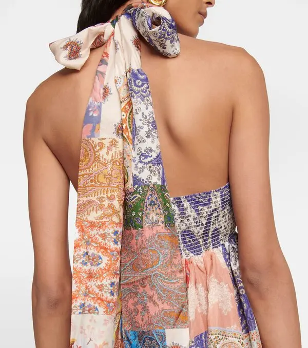 Zimmermann Devi Printed Silk Maxi Dress