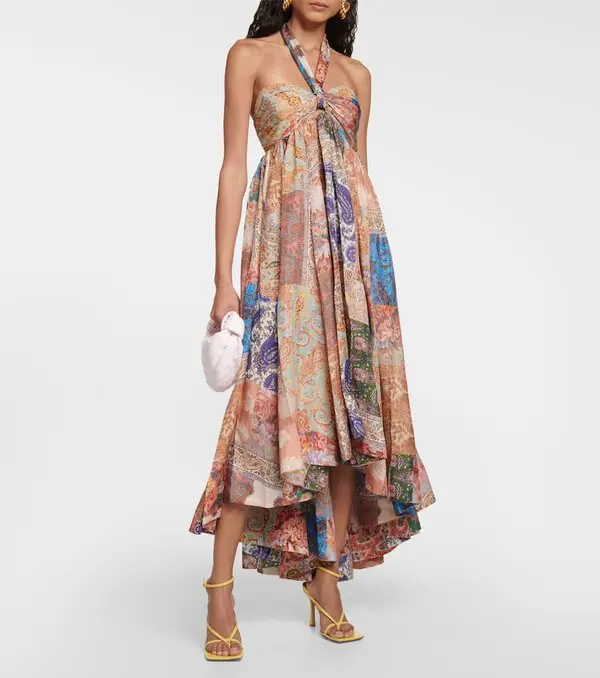 Zimmermann Devi Printed Silk Maxi Dress