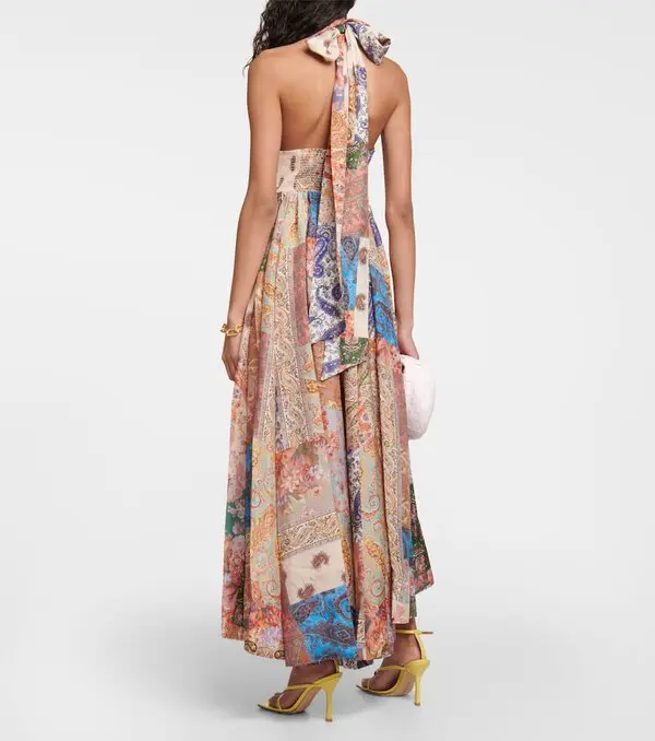 Zimmermann Devi Printed Silk Maxi Dress