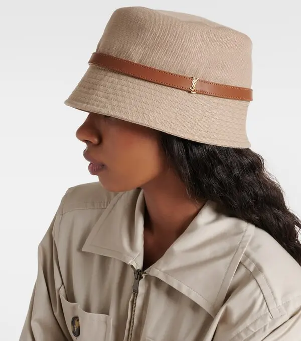 Saint Laurent Cassandre Bucket Hat