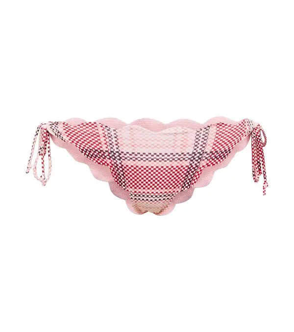 Marysia Mott Checked Bikini Bottom