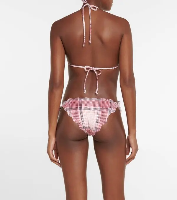 Marysia Mott Checked Bikini Bottom
