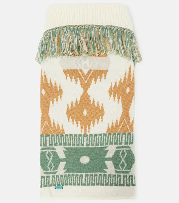 Alanui X Poldo Dog Couture Icon Dog Sweater - White