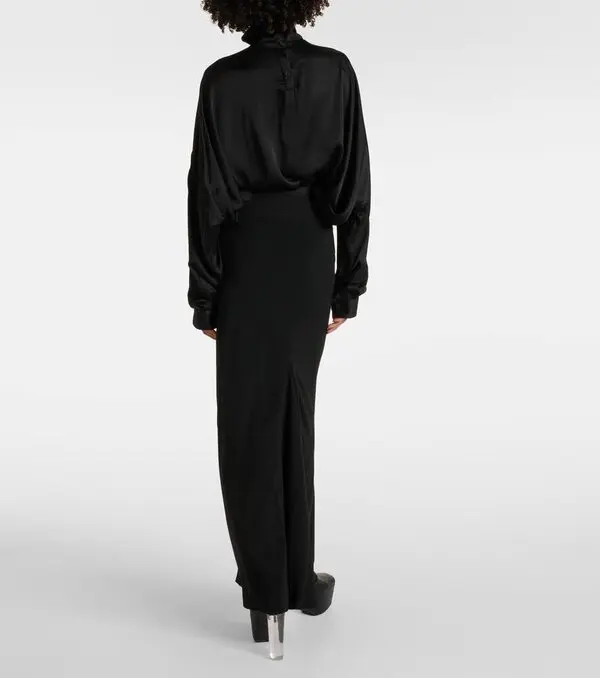 Rick Owens Coda Maxi Skirt - Black