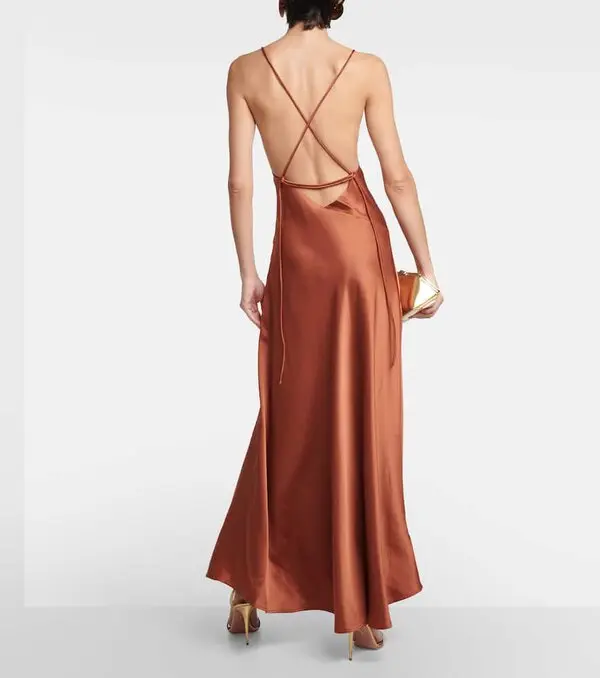 Polo Ralph Lauren Asymmetric Maxi Dress