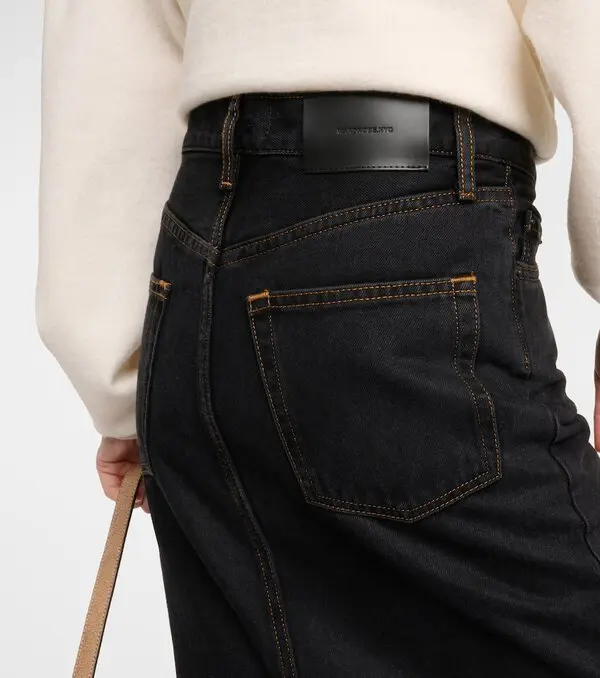Wardrobe.NYC Denim Maxi Skirt