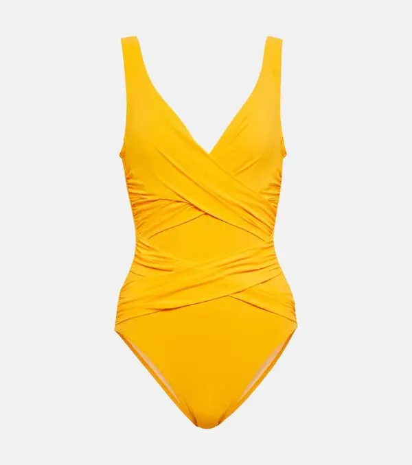 KARLA COLLETTO Ruched Underwire Swimsuit
