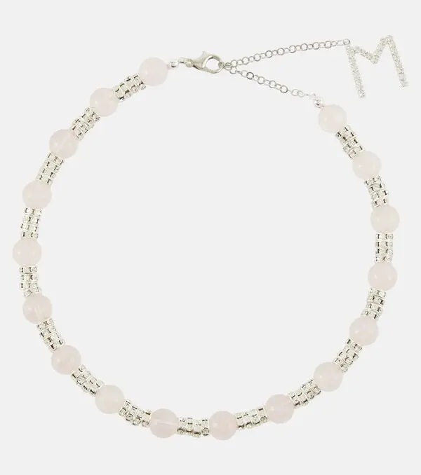 Magda Butrym Embellished Necklace - Pink