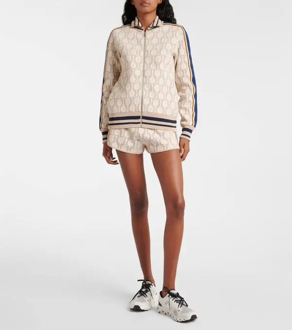 Tory Burch Jacquard Tennis Shorts