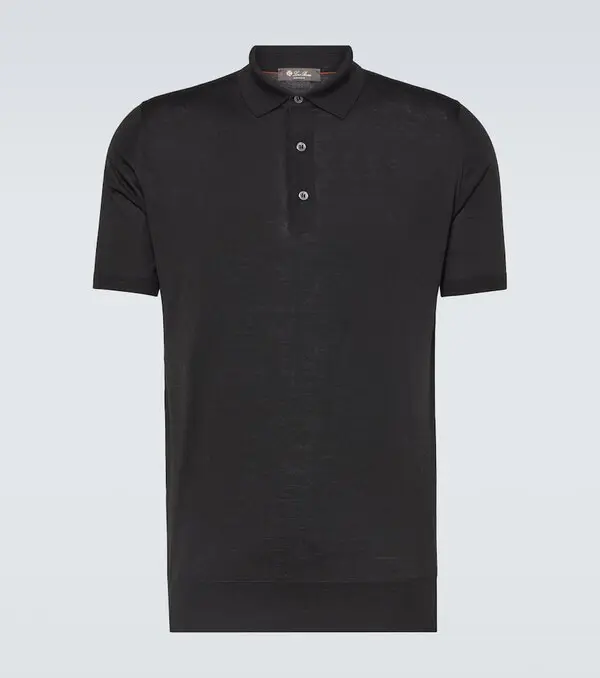 Loro Piana Wish® Wool Polo Shirt