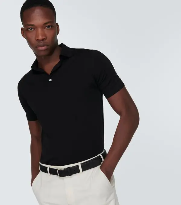 Loro Piana Wish® Wool Polo Shirt