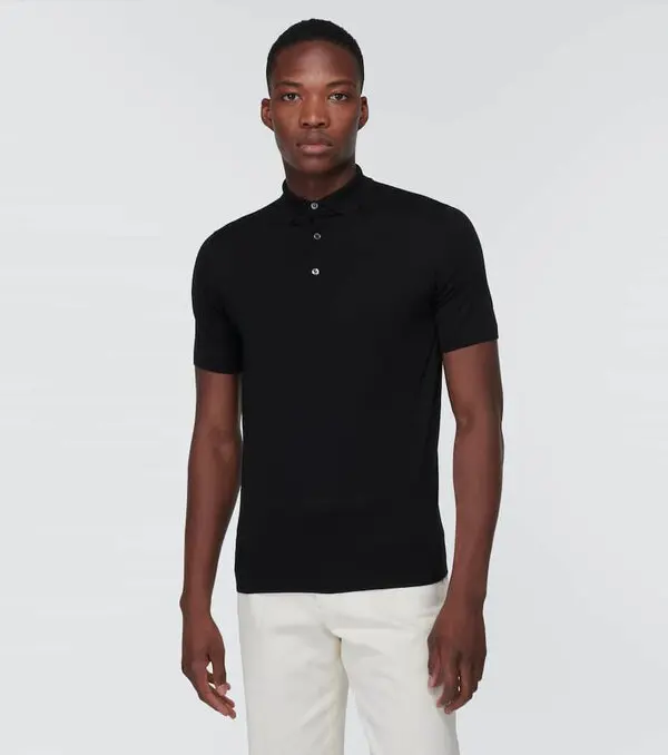 Loro Piana Wish® Wool Polo Shirt