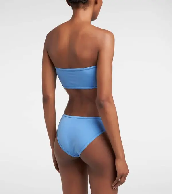 Bottega Veneta Knot Bandeau Bikini