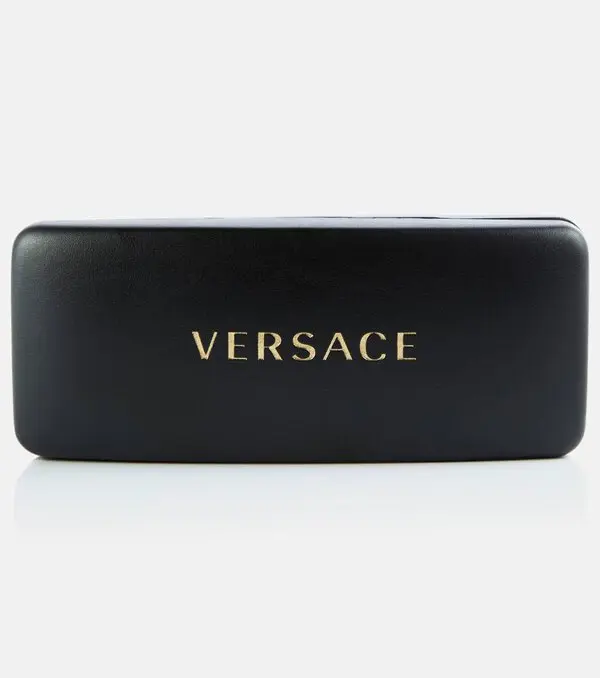 Versace Embellished Round Sunglasses - Pink
