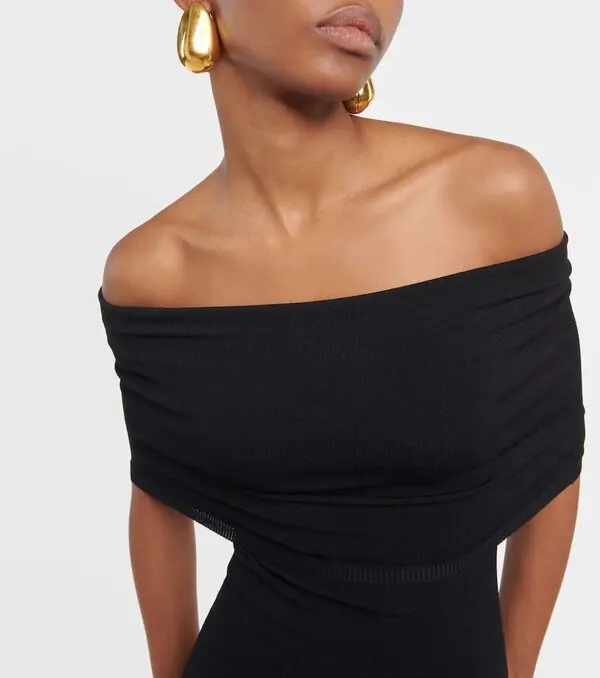 Wardrobe.NYC Off-shoulder Minidress