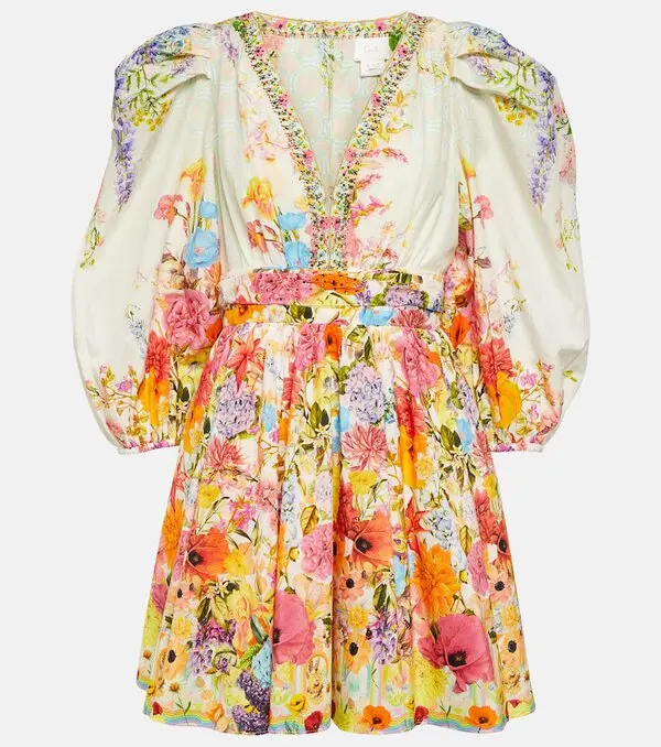 Camilla Sunlight Symphony Minidress - Multicoloured