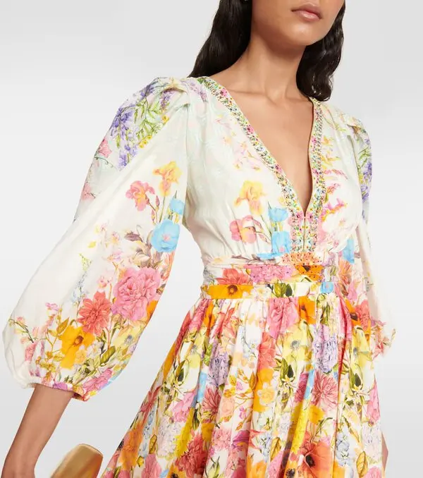 Camilla Sunlight Symphony Minidress