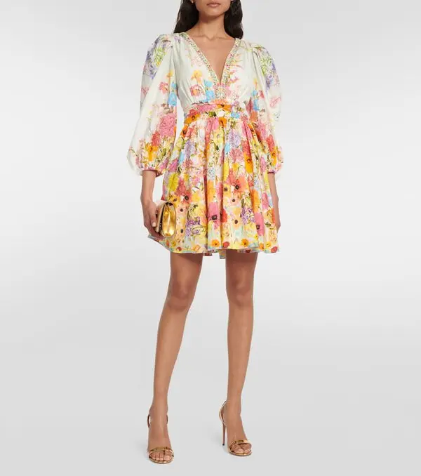 Camilla Sunlight Symphony Minidress