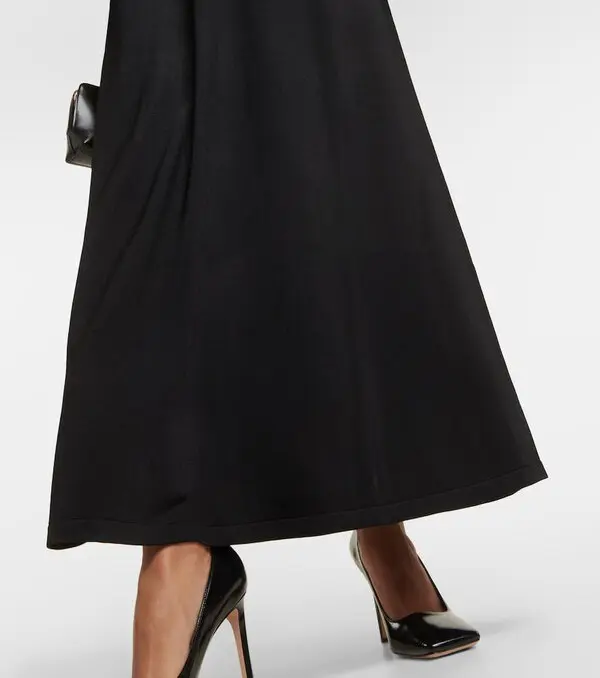 FRAME Tube Knitted Maxi Dress