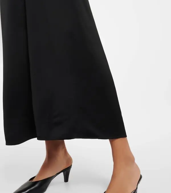 TOTEME Silk Maxi Dress - Black