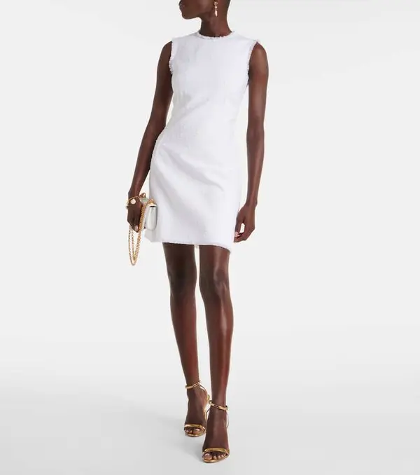 Dolce & Gabbana Capri Tweed Minidress