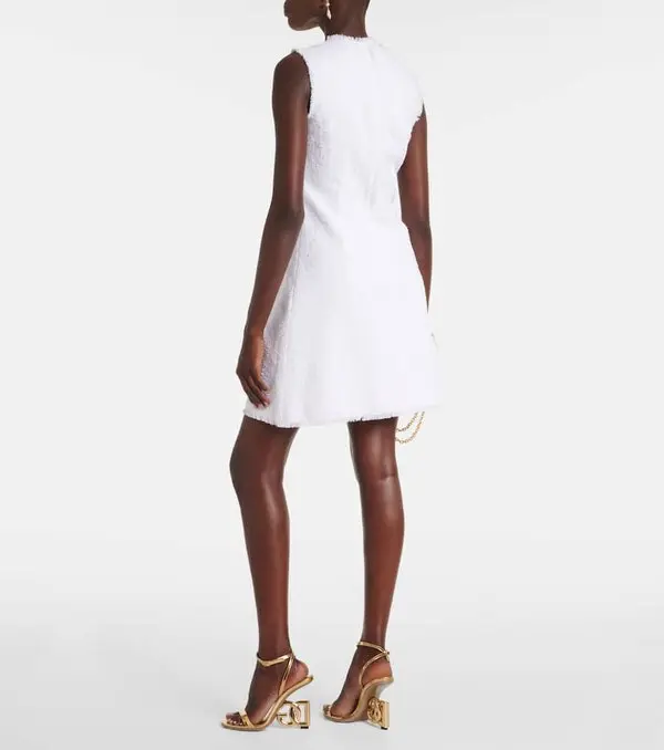 Dolce & Gabbana Capri Tweed Minidress