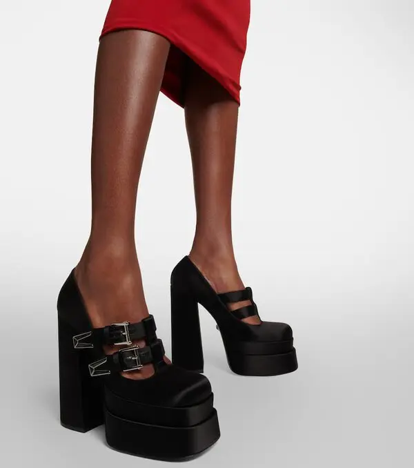 Versace Medusa Aevitas Platform Pumps