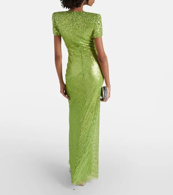 Jenny Packham Momoka Sequined Gown